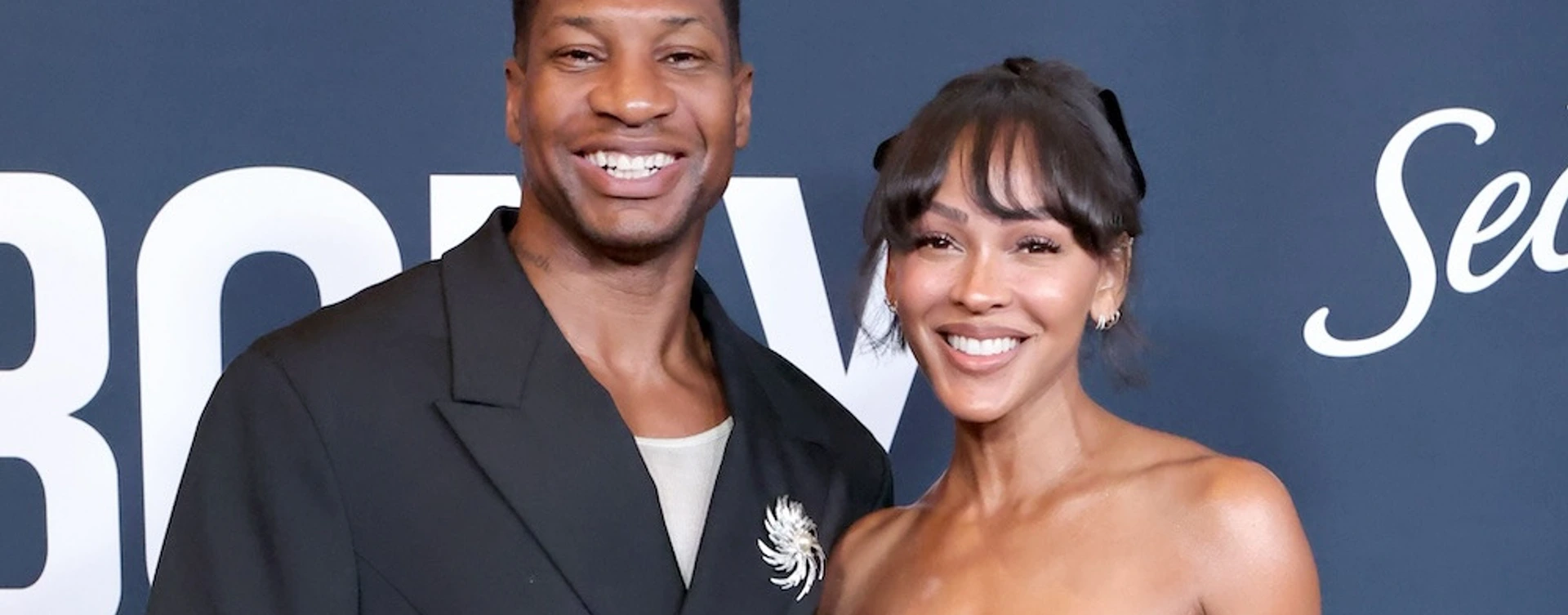 Meagan Good & Jonathan Majors Embrace Atlanta Life