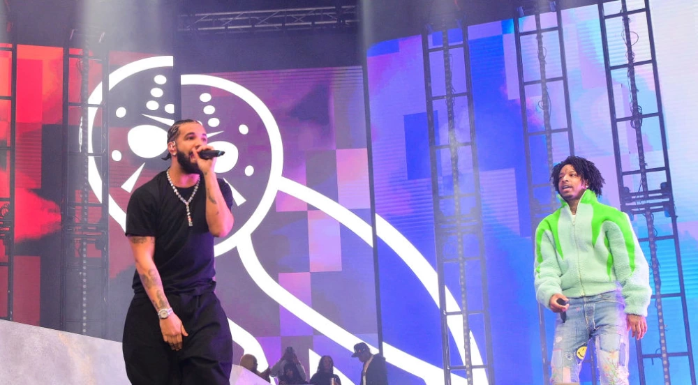 Drake and 21 Savage Concert in Atlanta | It's All a Blur Tour