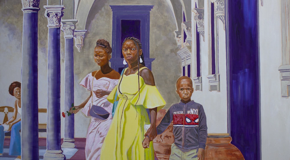 Arthur Timothy's Lifelike Paintings reflects African Homeland