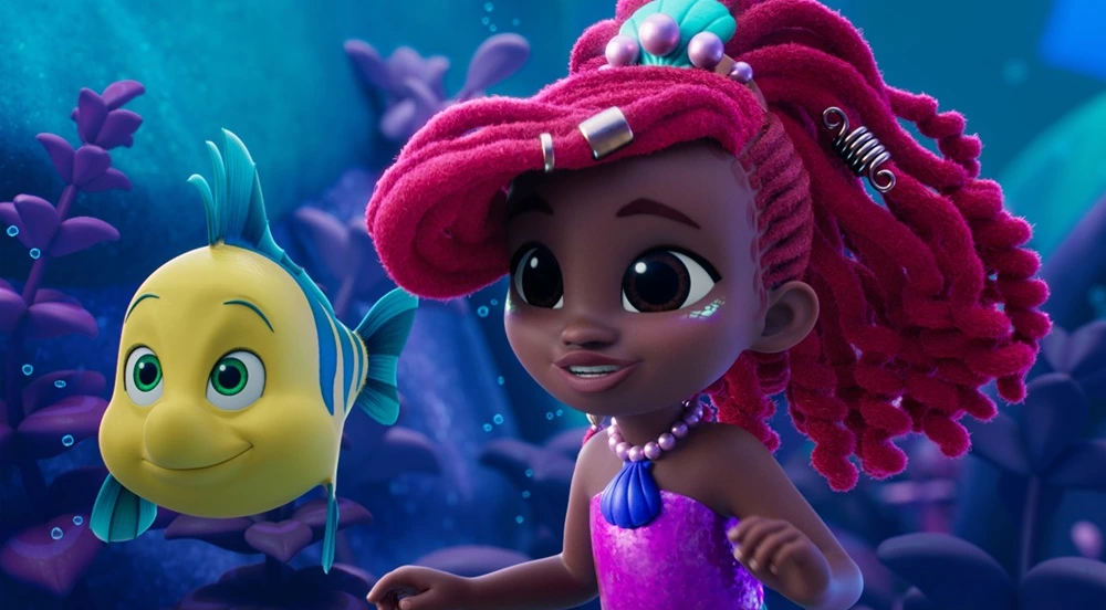It's Official. Disney's Jr. Ariel Is Black Too!