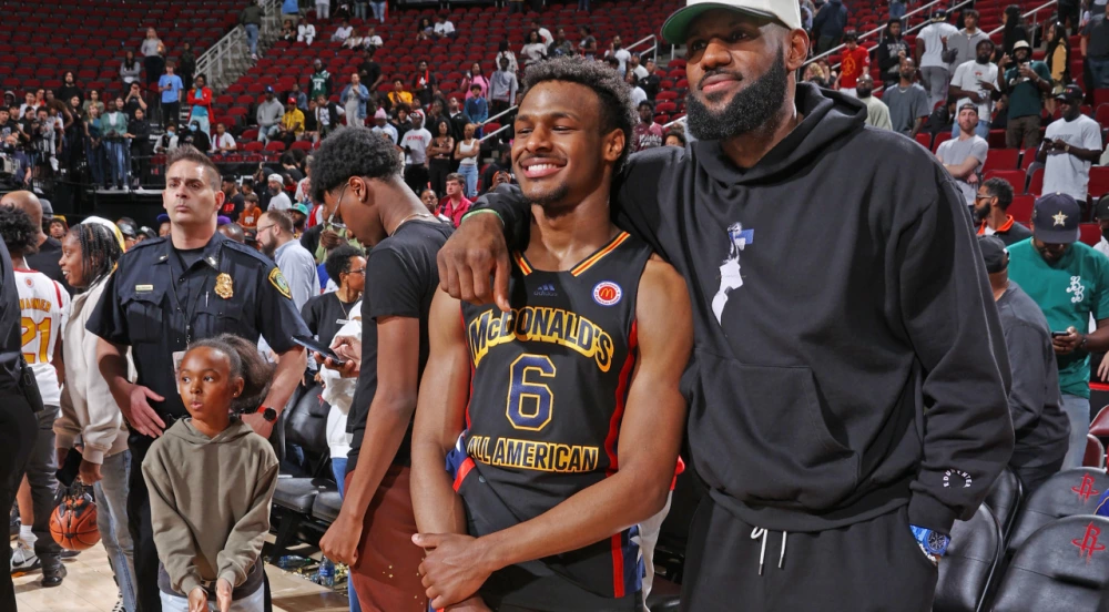 LeBron And Bronny James Make History As The First Father And Son Tandem In NBA History - EBONY