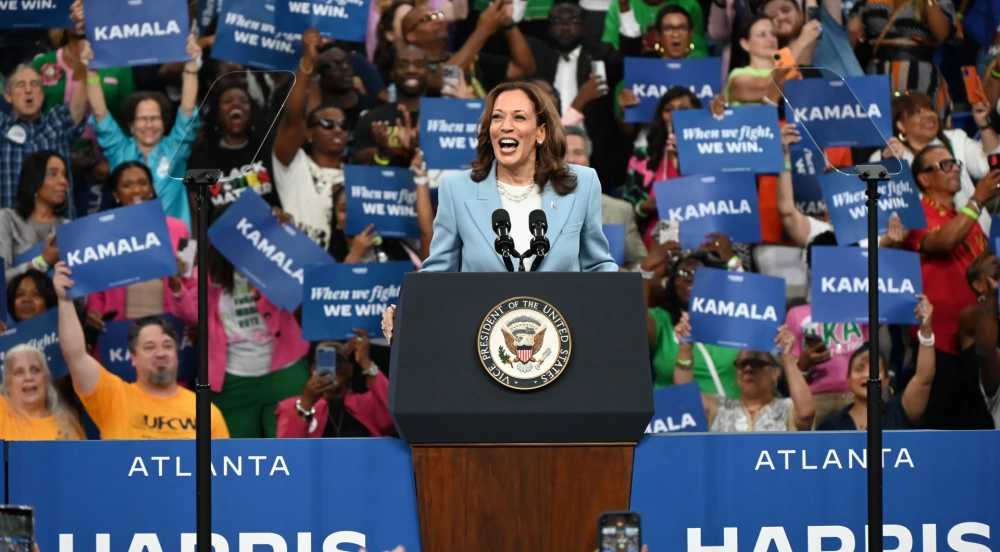 Harris Takes on Immigration, the Economy and Trump Comments at Atlanta ...