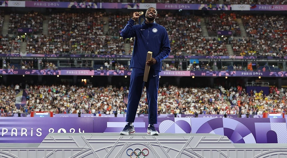 Noah Lyles On His Journey to Gold at the 2024 Paris Olympics