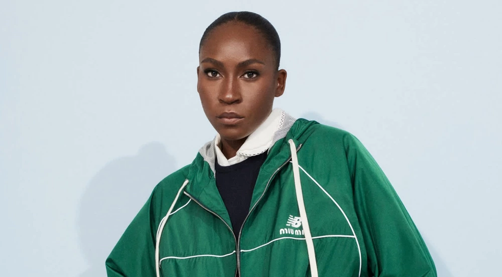 Coco Gauff Elevates Style with New Balance x Miu Miu Collaboration