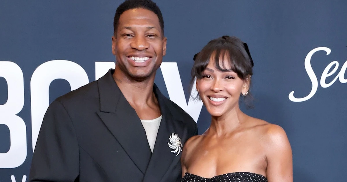 Meagan Good & Jonathan Majors Embrace Atlanta Life