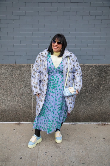 The Best Street Style Looks From New York Fashion Week Fall 2023 - EBONY