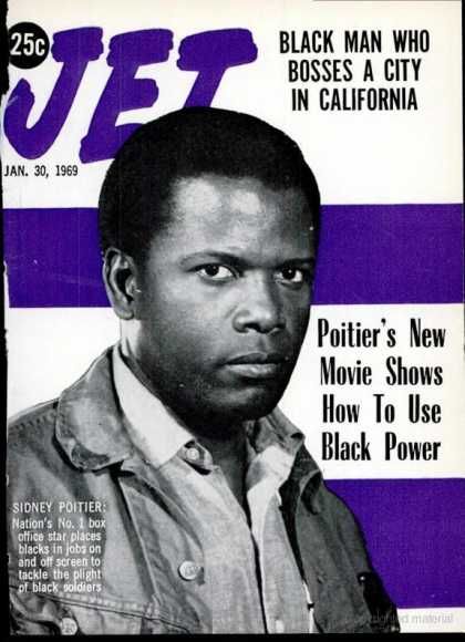 A Look Back at Some of EBONY and JET's Most Iconic Sidney Poitier Covers