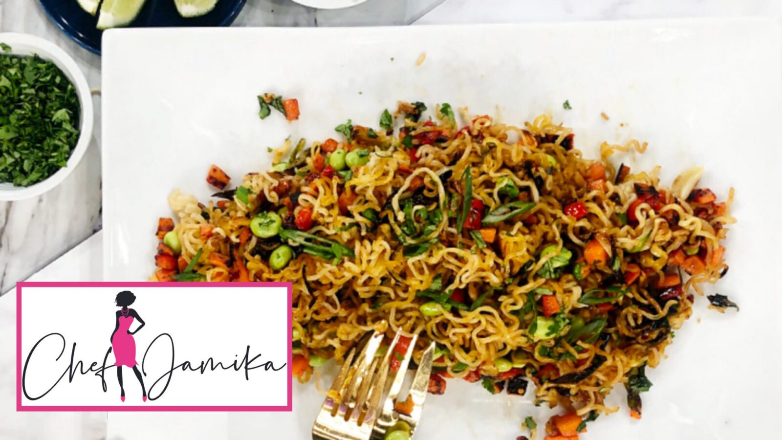 Chef Jamika Pessoa Amps Up Vegan Ramen With Caribbean Flavor