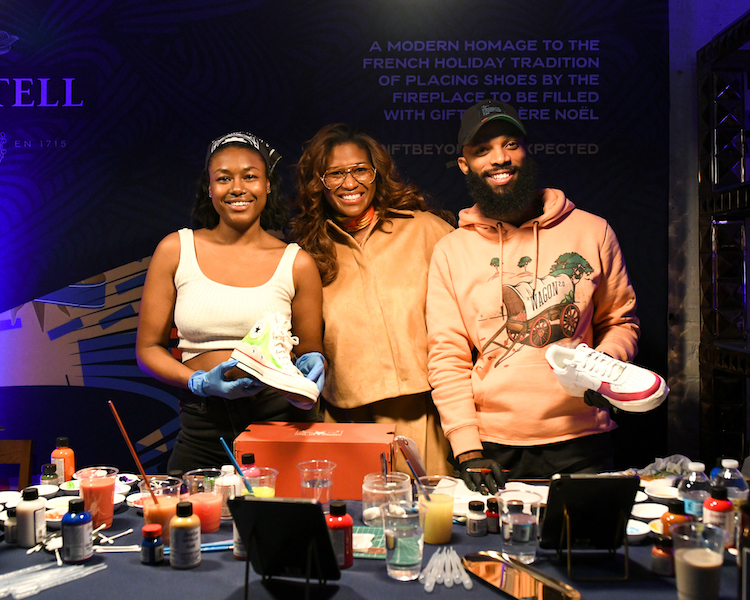 Fe Noel & Martell Cognac Launch Brainwave-Designed Sneakers