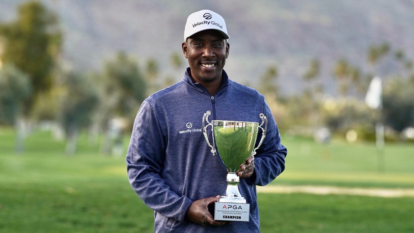 Kevin Hall, the First Deaf Golfer on the APGA Tour, Wins Black History ...