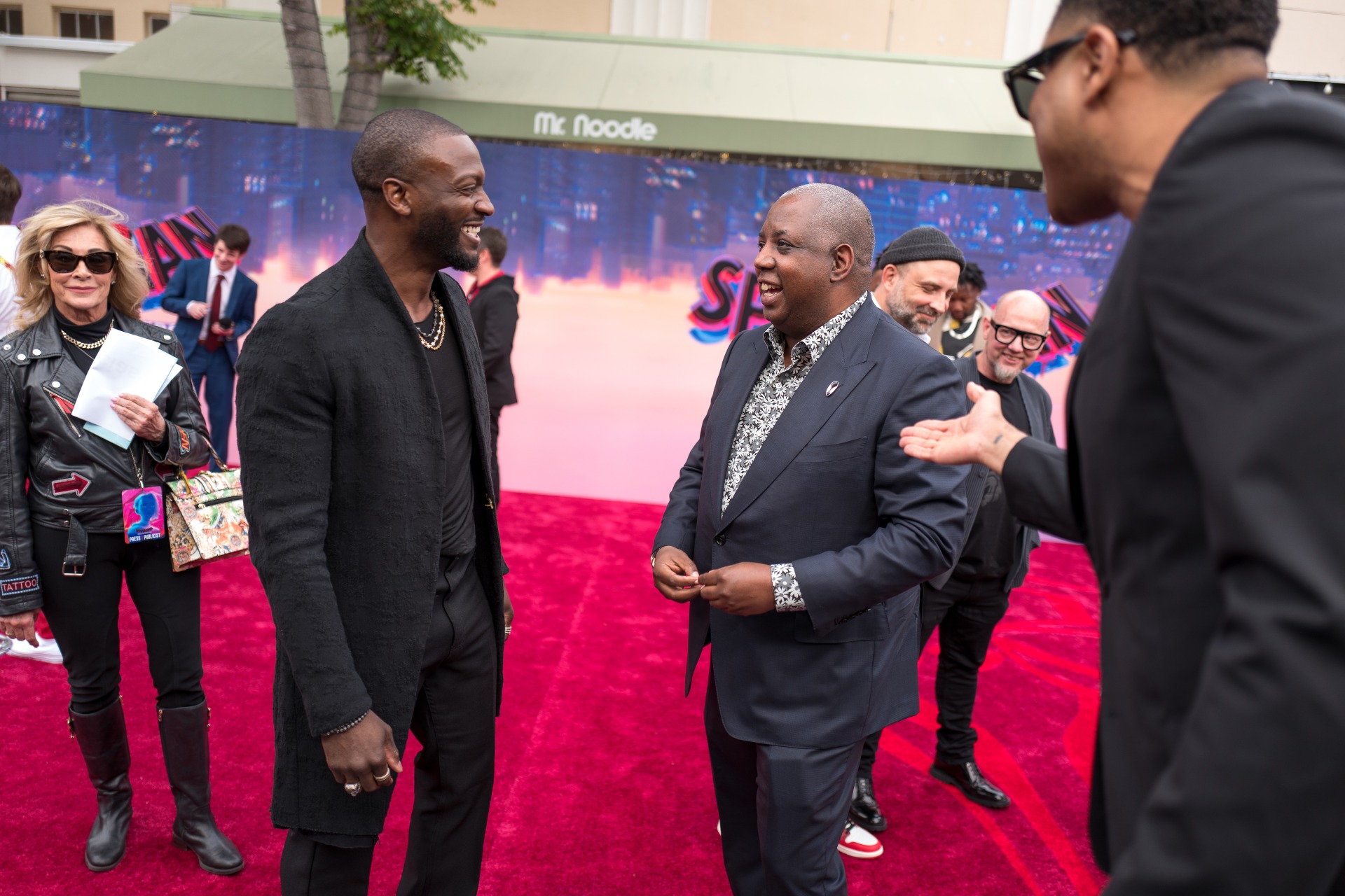 EBONY Attends the 'Spider-Man: Across The Spider-Verse' Los Angeles Red ...