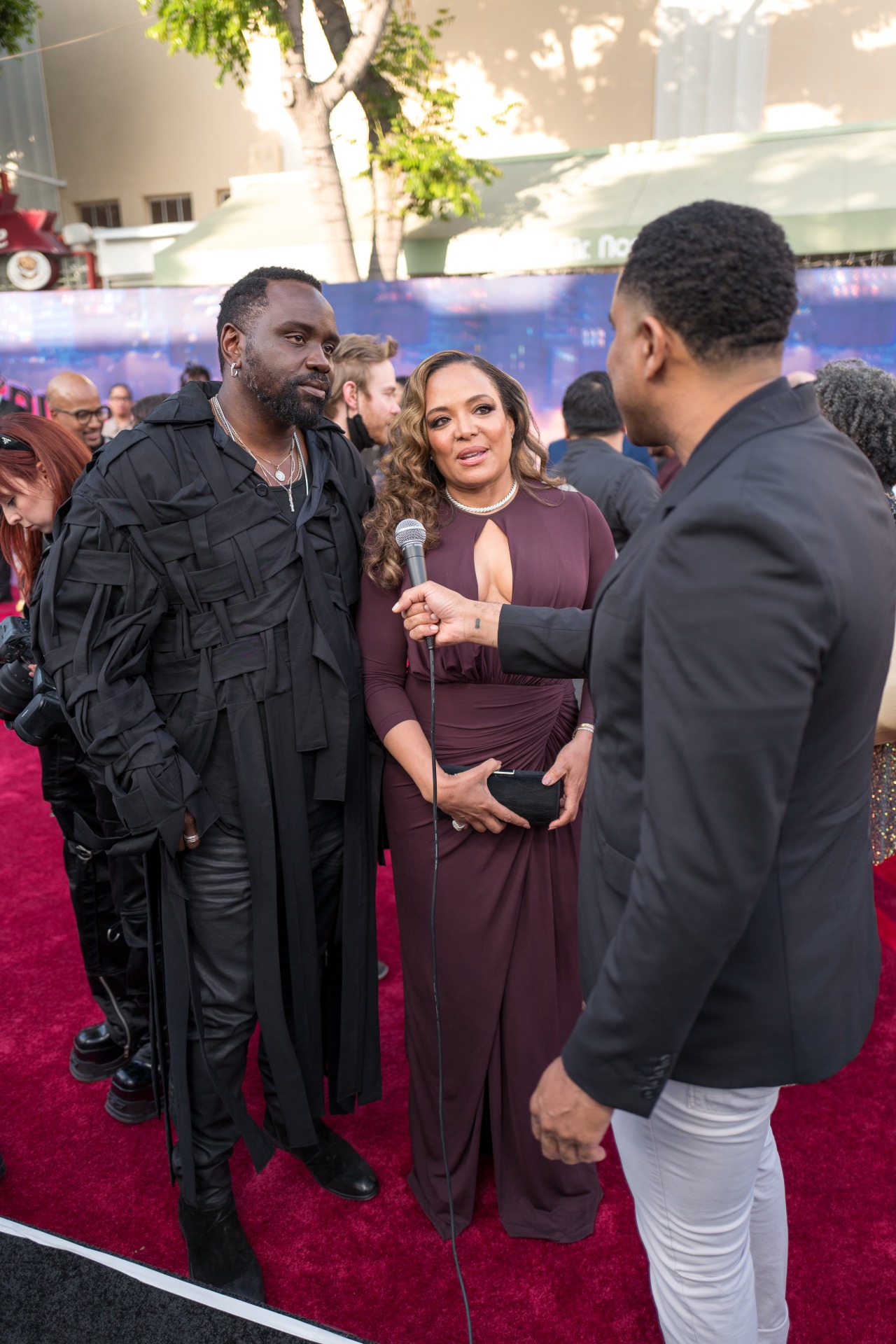 EBONY Attends the 'Spider-Man: Across The Spider-Verse' Los Angeles Red ...