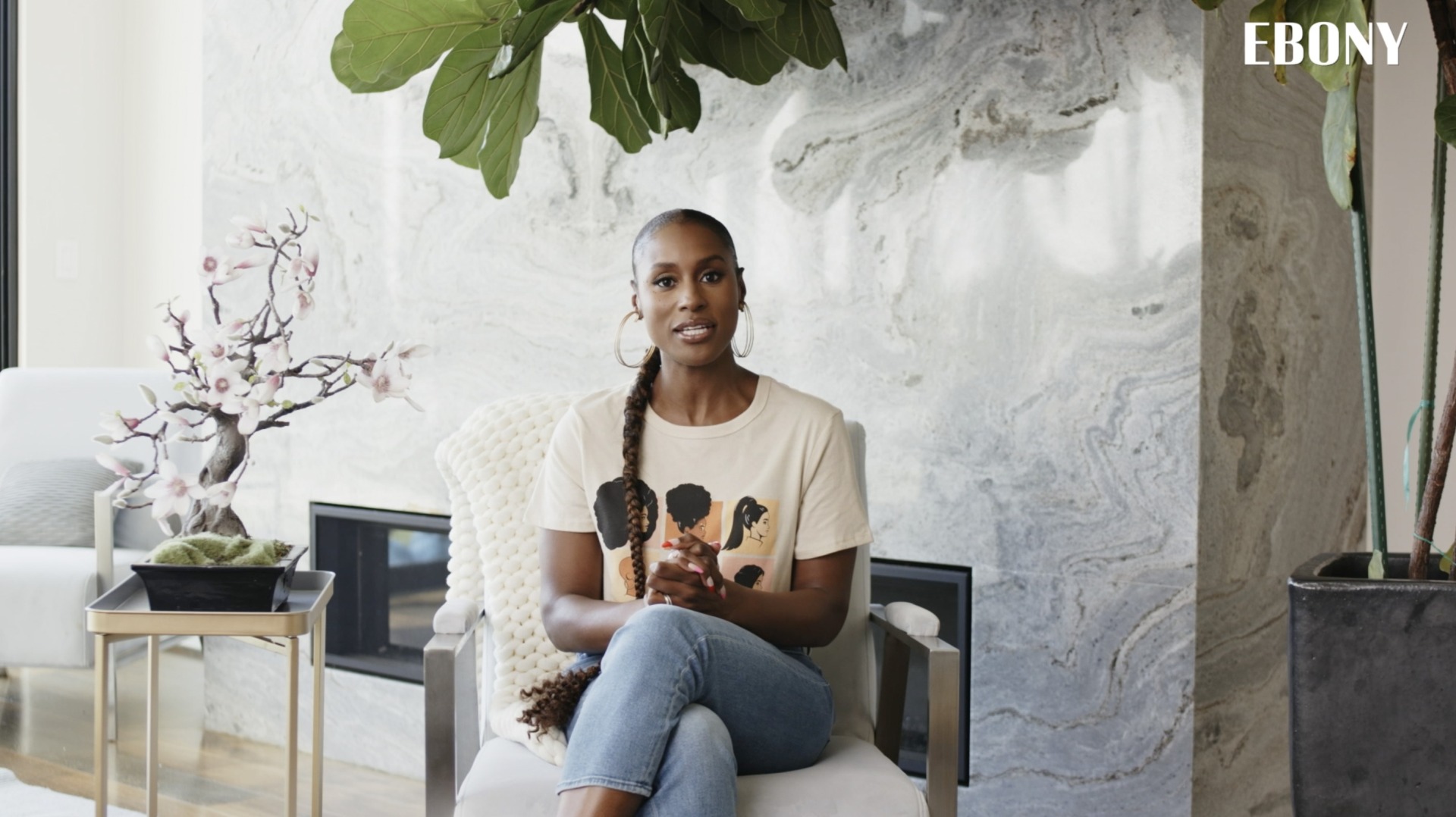 July 2023 Cover: Behind-the-Scenes with Issa Rae - EBONY