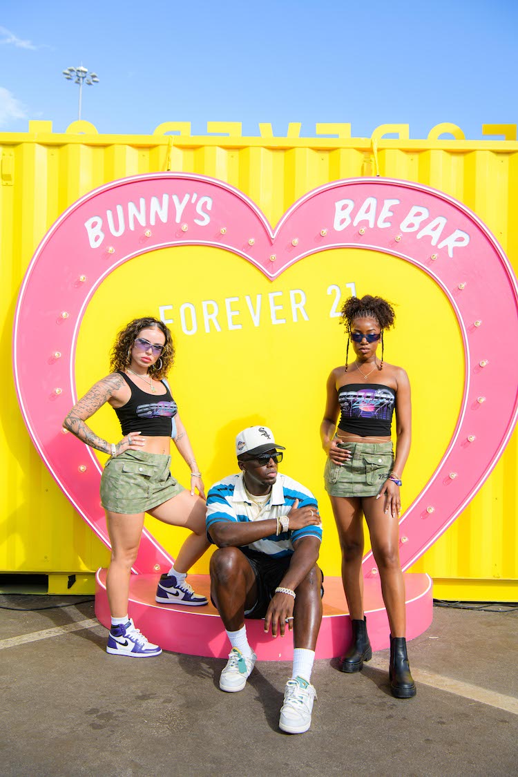 Forever 21 & Bunny Bae Bar Dazzle at Rolling Loud Miami
