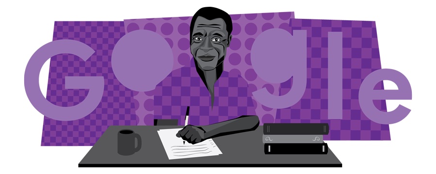 Black History Month Tribute to James Baldwin Google Doodle | EBONY