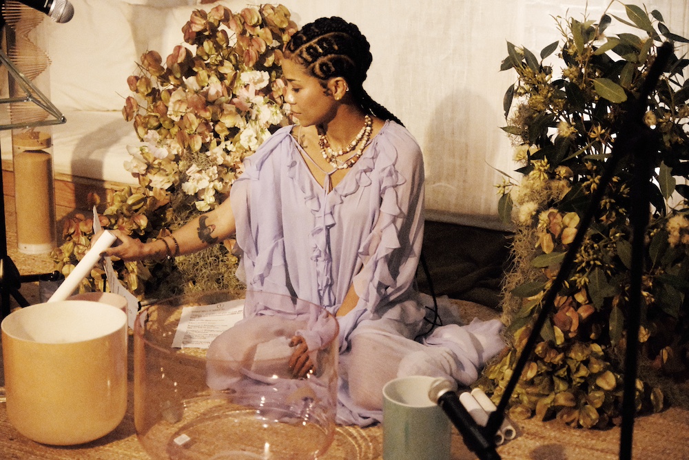 Jhené Aiko Blends Wellness and Music at Jhenetics Launch; Leads Sound Bath