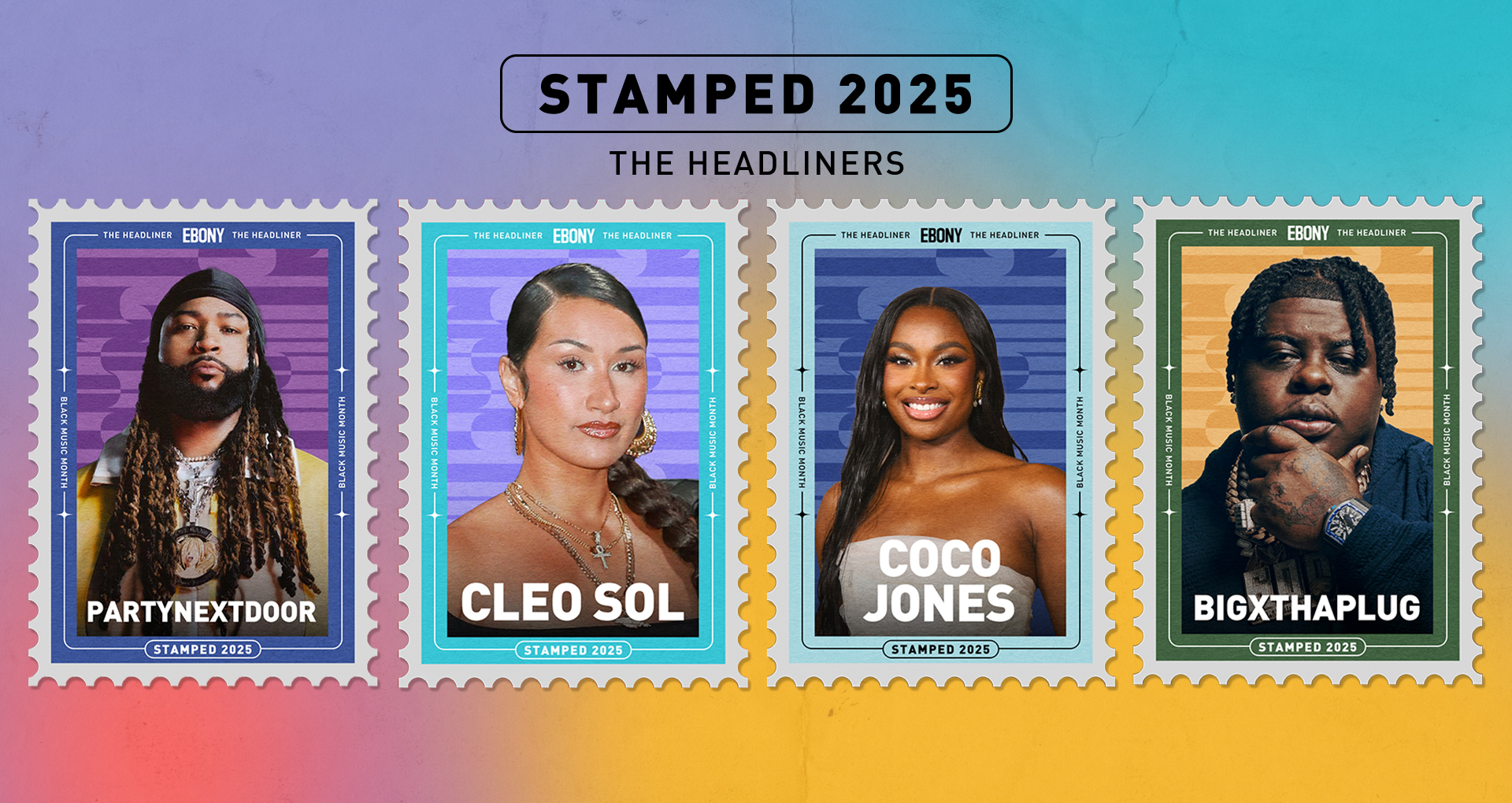2nd Annual ‘STAMPED’ by EBONY Honors Black Music’s Headliners Shaping the Sound of Now