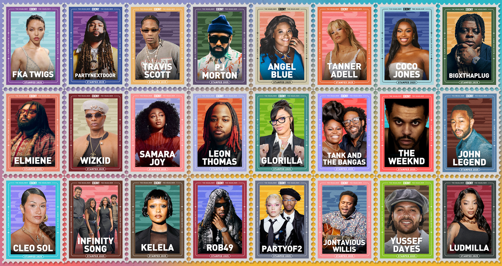 2nd Annual ‘STAMPED’ by EBONY Honors Black Music’s Headliners Shaping the Sound of Now