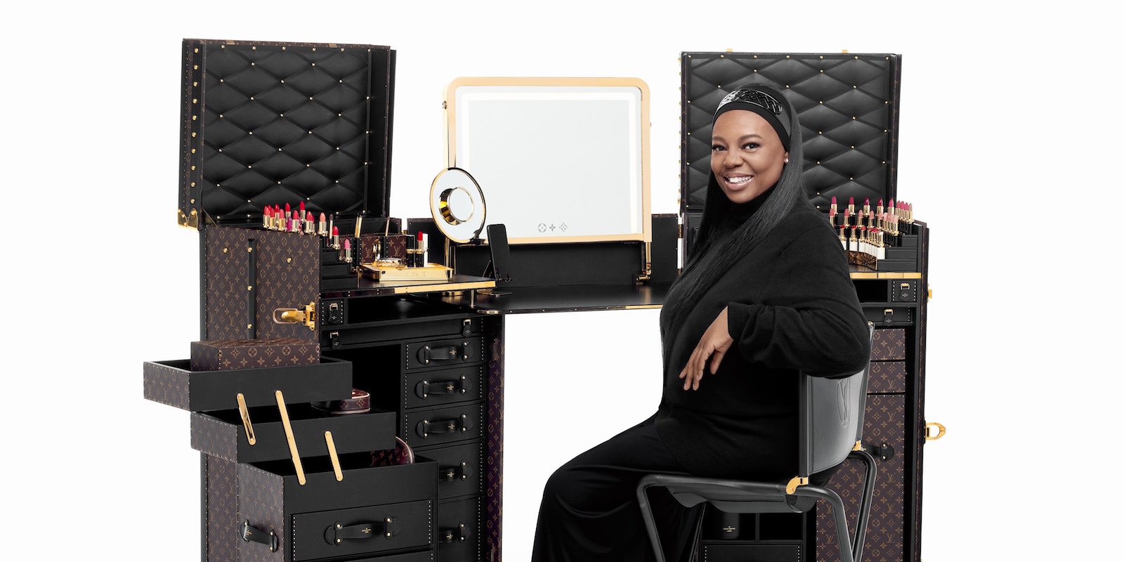 Louis Vuitton Beauty Debut With Dame Pat McGrath
